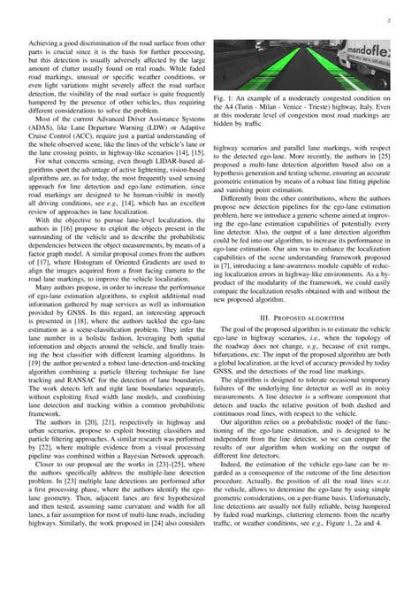 Vehicle Ego Lane Estimation With Sensor Failure Modeling DeepAI