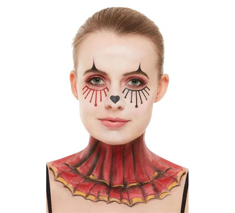 Kit De Maquillaje Fx Agua De Payaso Vintage Rojo