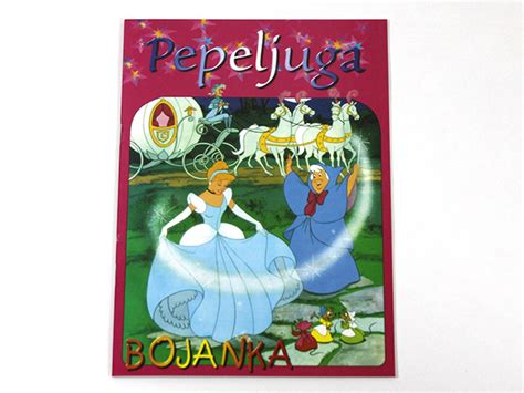 Bojanke Bojanka A4 Bojanka Pepeljuga A4