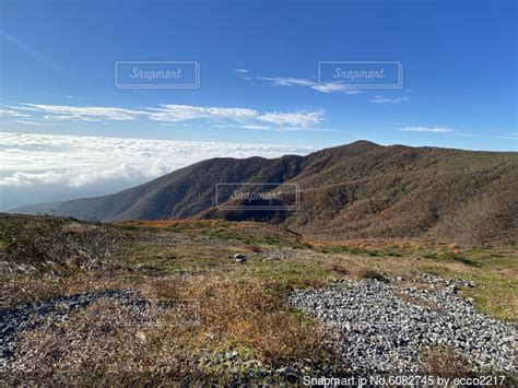 岩手山の頂上から見た景色の写真・画像素材 6082745 Snapmart（スナップマート）