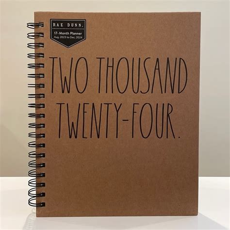 Rae Dunn Office New Rae Dunn 224 7 Month Calendar Planner Poshmark
