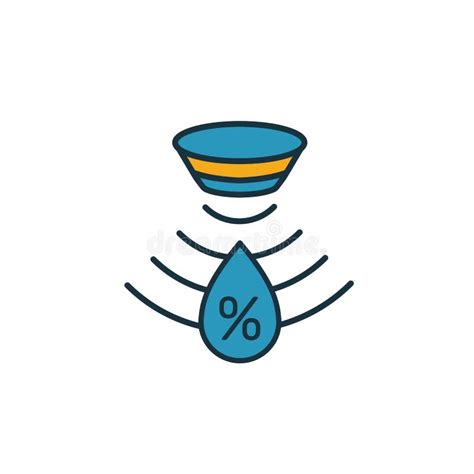 Gas Sensor Icon Simple Element From Sensors Icons Collection Stock Illustration Illustration