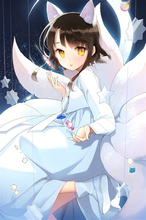 Nine Tailed Fox Anime Girl