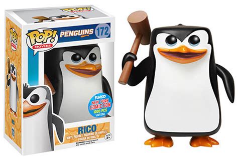 Funko The Penguins Of Madagascar Funko Pop Movies Rico Exclusive Vinyl
