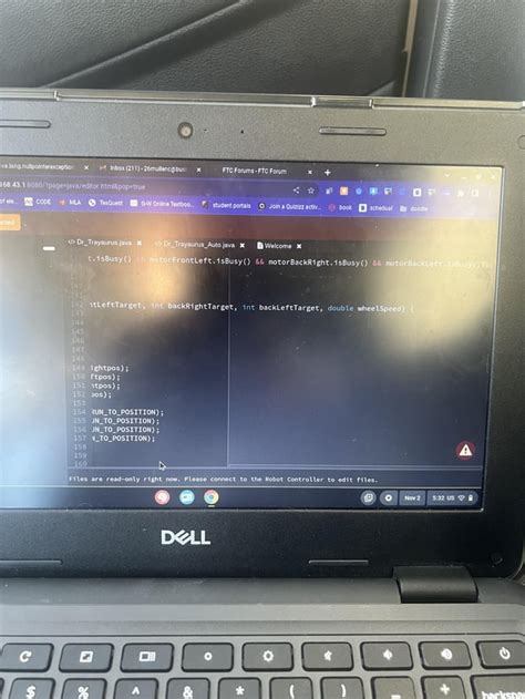Encoder Ran Autonomous Suddenly Doesnt Work Rftc