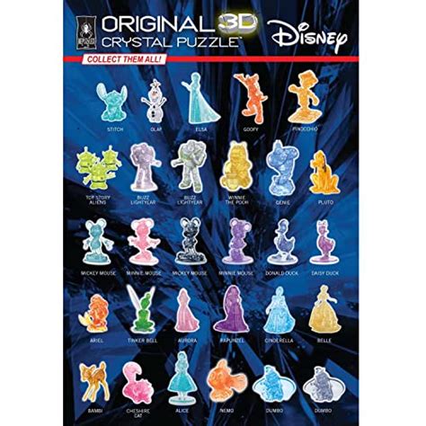 Original D Crystal Puzzles Disney Mickey Mouse Licensed Original D Crystal Puzzle Ages