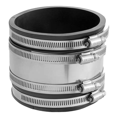 Fernco StrongBack 1056 44RC 4 X 4 Flexible PVC Coupling