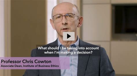 Making Ethical Decisions Icaew