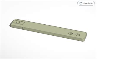 Limit Switch Mount For Extruded Aluminum Frame By James Murphy Download Free Stl Model