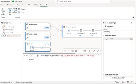 Variable References In Dataflow Microsoft Fabric Microsoft Learn