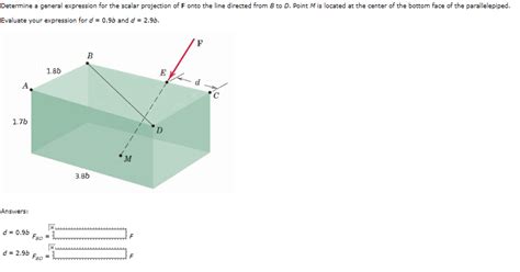 Solved Determine A General Expression For The Scalar Chegg