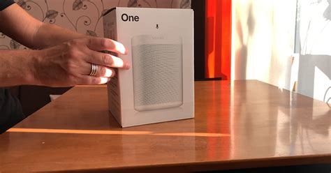 Sonos One Gen White Smart Speaker Unboxing