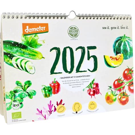 Loveplants Setveni Koledar 2025 1 Set Bloomling Spletna Trgovina