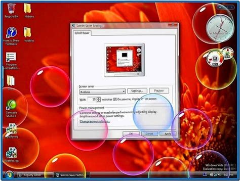 Windows Vista Bubbles Screensaver Download Free