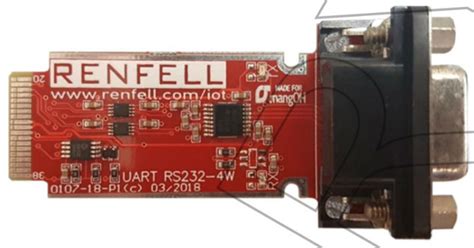 BiPOM Electronics UART RS Wire IoT Card For MangOH