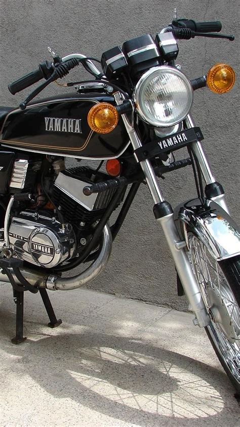 Yamaha Rx 100 Modified To Cafe Racer Amatmotorco