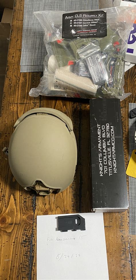 [wts] Revision Caiman Armored Helmet Kac Knights Mk12 Rail North