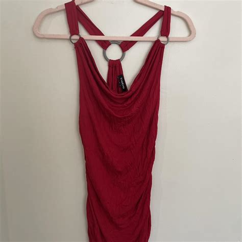 Bebe Red Top Dress ️ Size S Depop