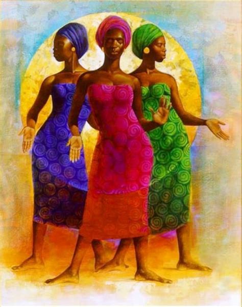 Arte Y Actividad Cultural Las Negritas Pinturas Africanas De Estilo