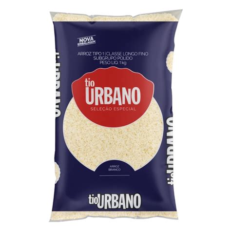Arroz Branco Tio Urbano 1kg Tp1 Camilo Atacadista Mandaguaçu