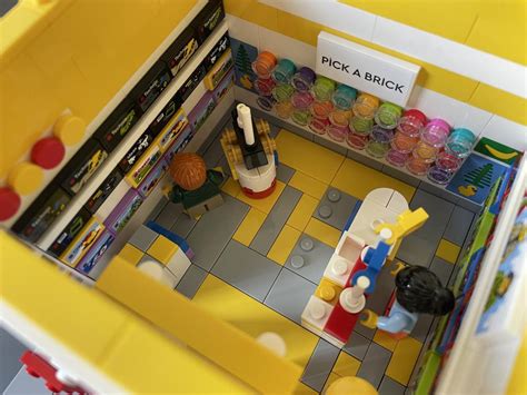 Lego Moc Lego Store Modular Alternate Build Of 2x40574 By Re Bricked