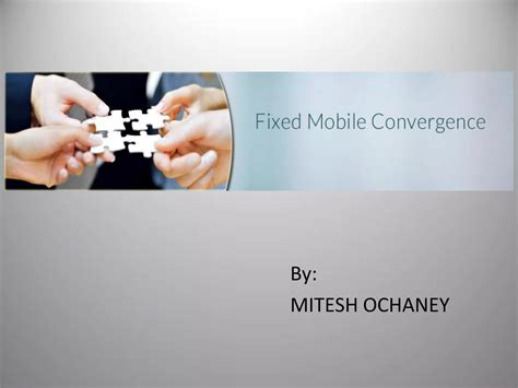 Fixed Mobile Convergence Fmc Pdf