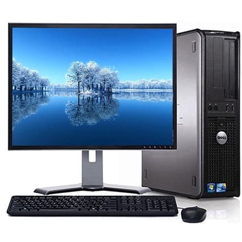 Restored Dell Optiplex Desktop Computer Bundle Tower Windows 10 Intel 2