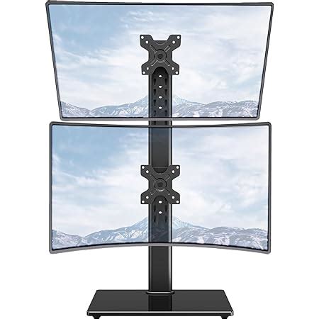 Amazon Com DS Dual Monitor Desk Stand Vertical Electronics