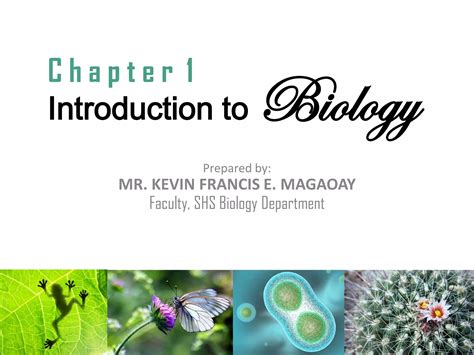 Lesson 1 Introduction To Biology Pdf