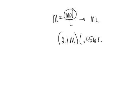 How Many Moles Of KCl Are Contained In Each Of The Following L Of A MKCl Solution