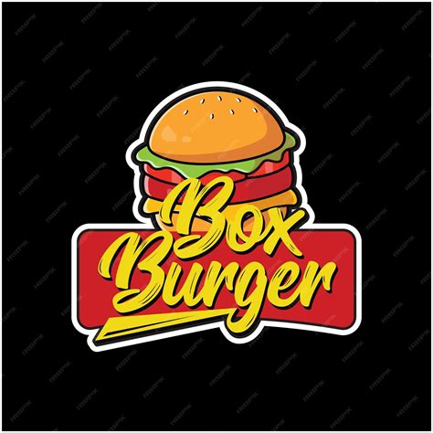 Premium Vector Burger Fast Food Logo Design