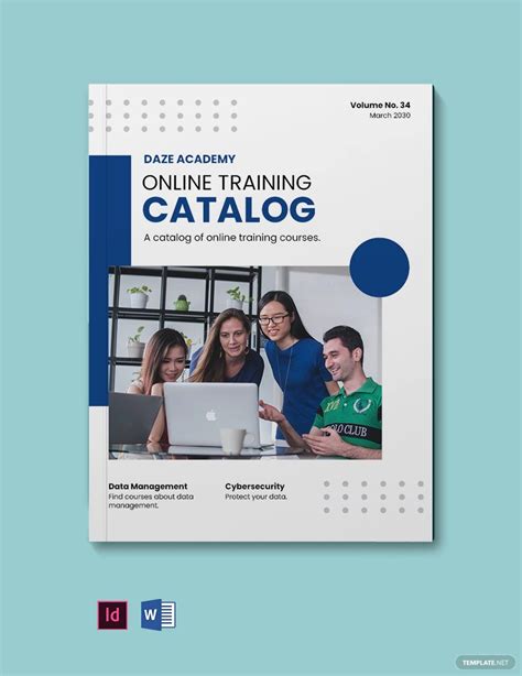 Editable Training Catalog Templates In Indesign To Download