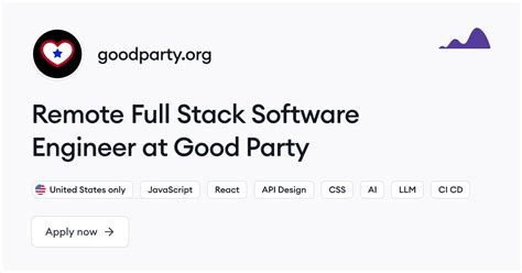 Himalayas On Linkedin Remote Full Stack Software Engineer Job At Good Party