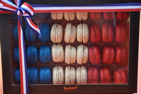 Macaron Box French Flag Independenceday July4 Bastilleday July14