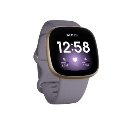 Fitbit Versa 3 Fitness Smartwatch With Gps Thistle Infinity Band