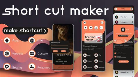 Short Cut Make Android Source Code Codester
