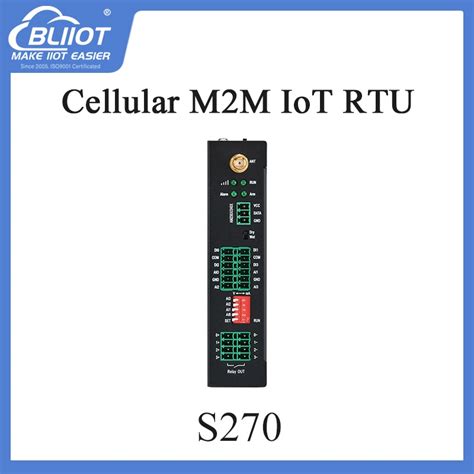 Bliiot 4g Rtu Telemetry Terminal For Atm Pos Meter Plc Daq
