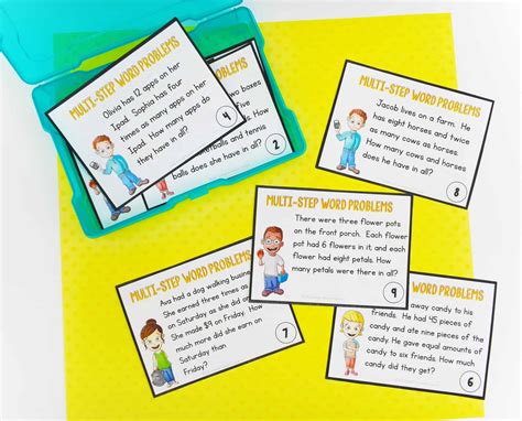 Teaching Multi Step Word Problems Ashleigh S Education Journey