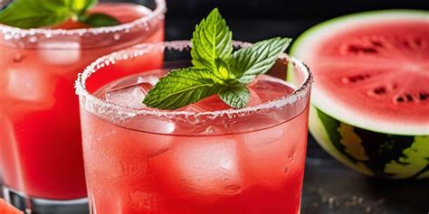 Recetas De Cóctel Sin Alcohol Con Sandía Comohacercl