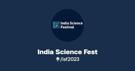 India Science Fest Facebook Linktree