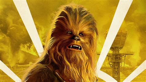 Chewbacca In Solo A Star Wars Story Movie Wallpaperhd Movies Wallpapers4k Wallpapersimages