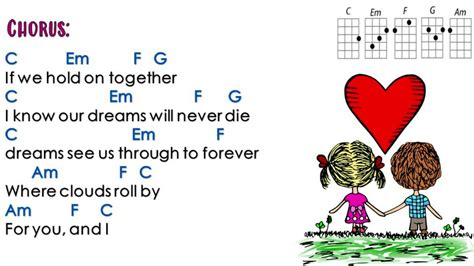 If We Hold On Together Diana Ross Ukulele Play Along YouTube