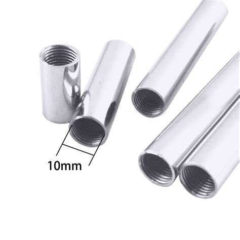 2pcs Inner M10 Female Thread Both Ends Have 10mm I Grandado