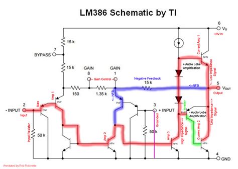 Lm386 Amplifier Schematic