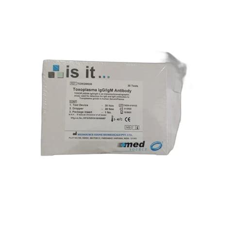 Toxoplasma Igg Igm Antibody Test Kit For Diagnostic Laboratory