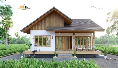 Mb Design House S01 แบบบ้านสำเร็จหลังใหม่ 3 ห้องนอน 2 ห้องน้ำ ในงบก่อสร้างไม่ถึง ล้าน หน้าว้าง