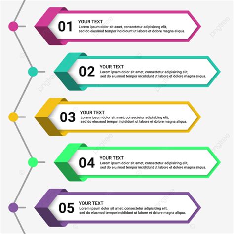 현대 Infographic 템플릿 투명 배경 인포그래픽 사업 프레젠테이션 Png 일러스트 및 벡터 에 대한 무료 다운로드