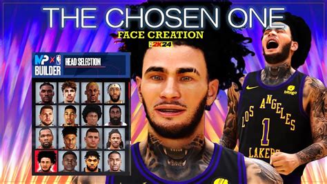 BEST COMP NBA K Face Creation YouTube