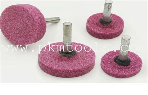 Pkmtools 5 ชิ้น แกนยาว38 Mm หินเจียรแกนสีชมพู Pa แกน 6 Mm 30x10x6 ทรง