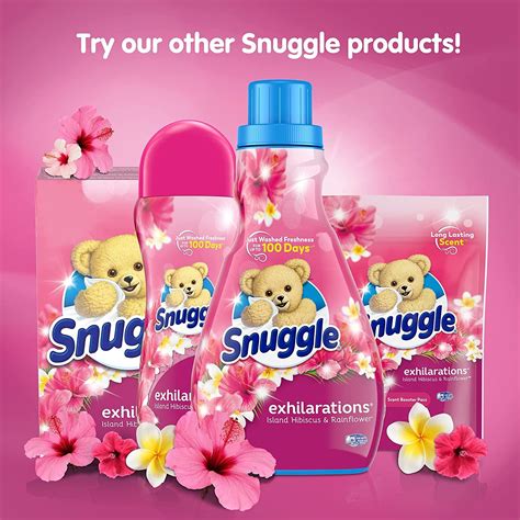 Snuggle Exhilarations In Wash Scent Booster Pacs - Island Hibiscus ...